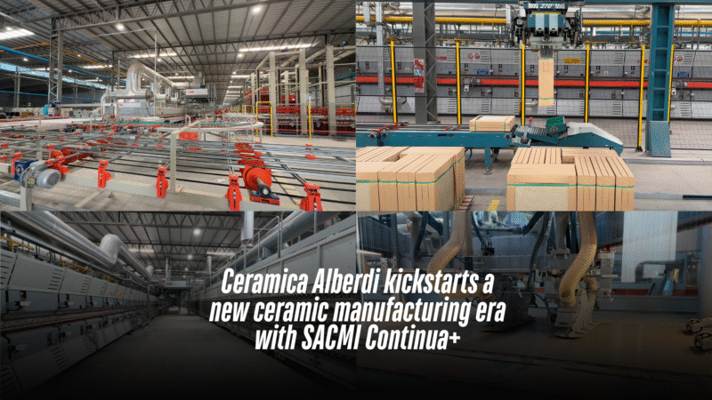 Ceramica Alberdi kickstarts a new ceramic manufacturing era with SACMI ...