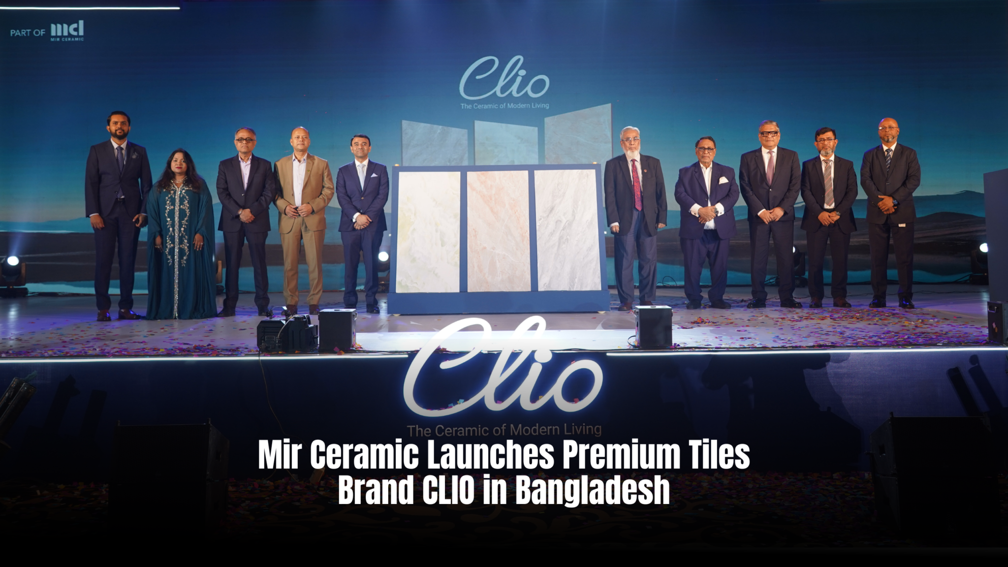 Mir Ceramic Launches Premium Tiles Brand CLIO in Bangladesh - Ceramic ...